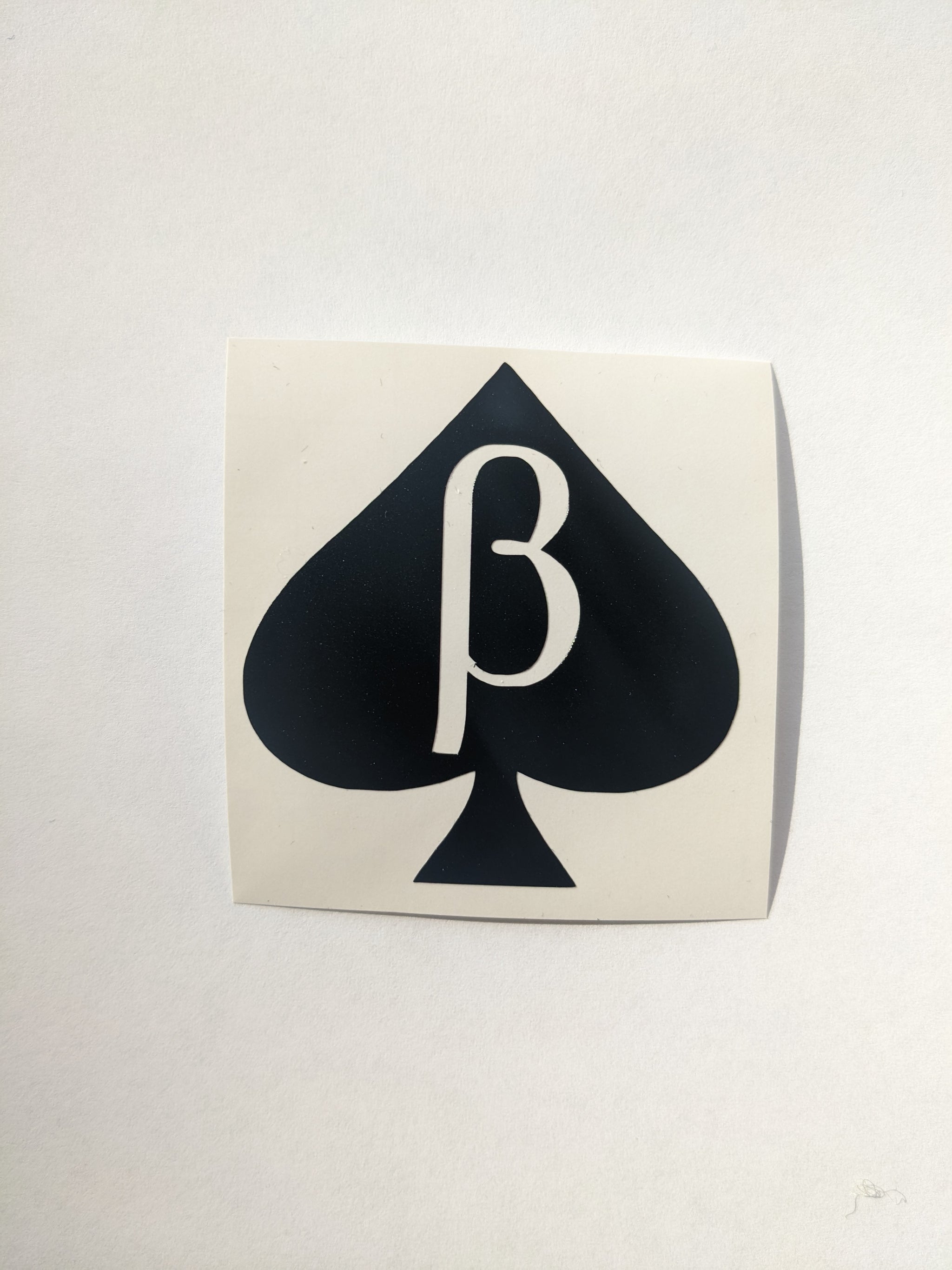 Beta Symbol Decal – Celestial Red Shop