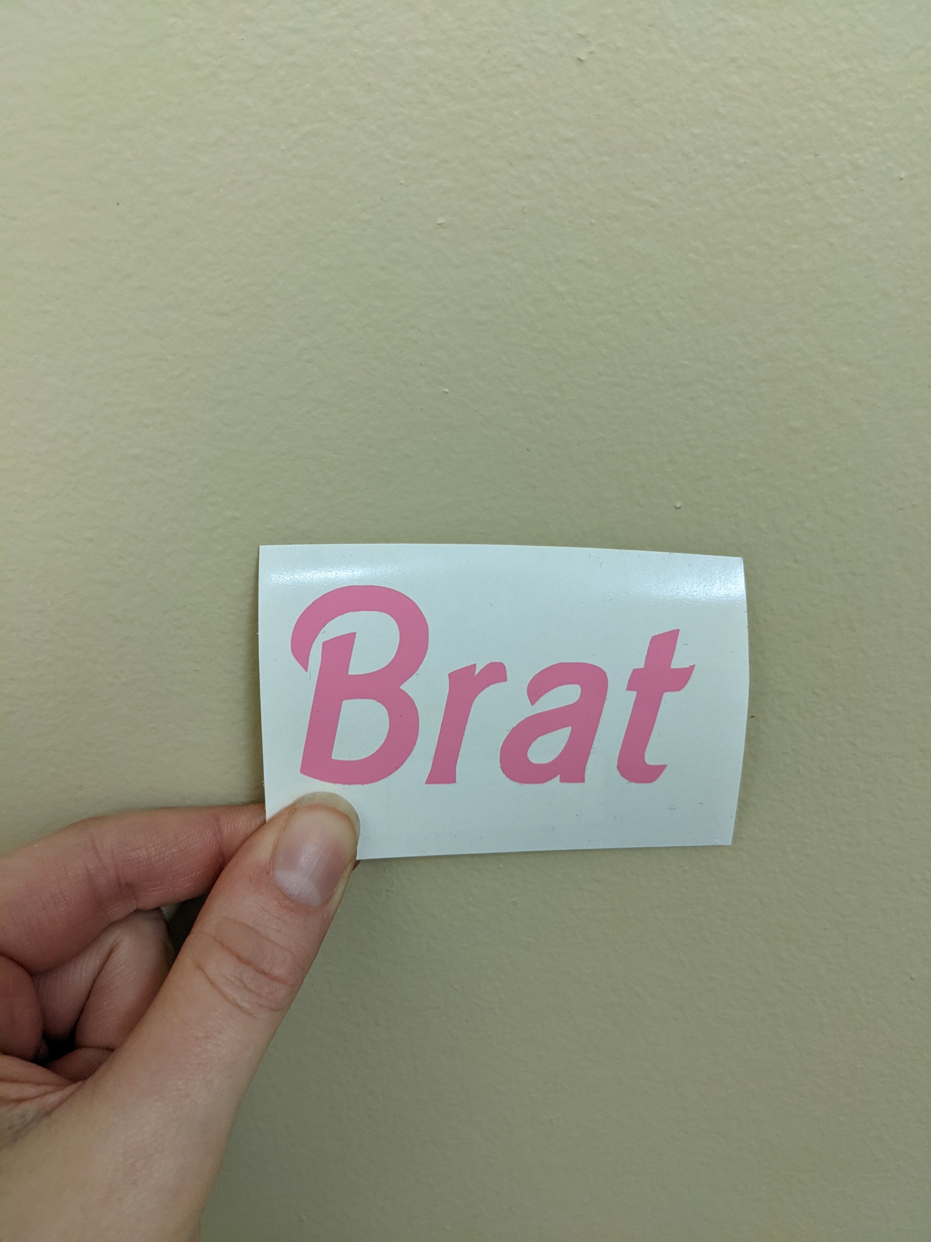 Brat Decal – Celestial Red Shop