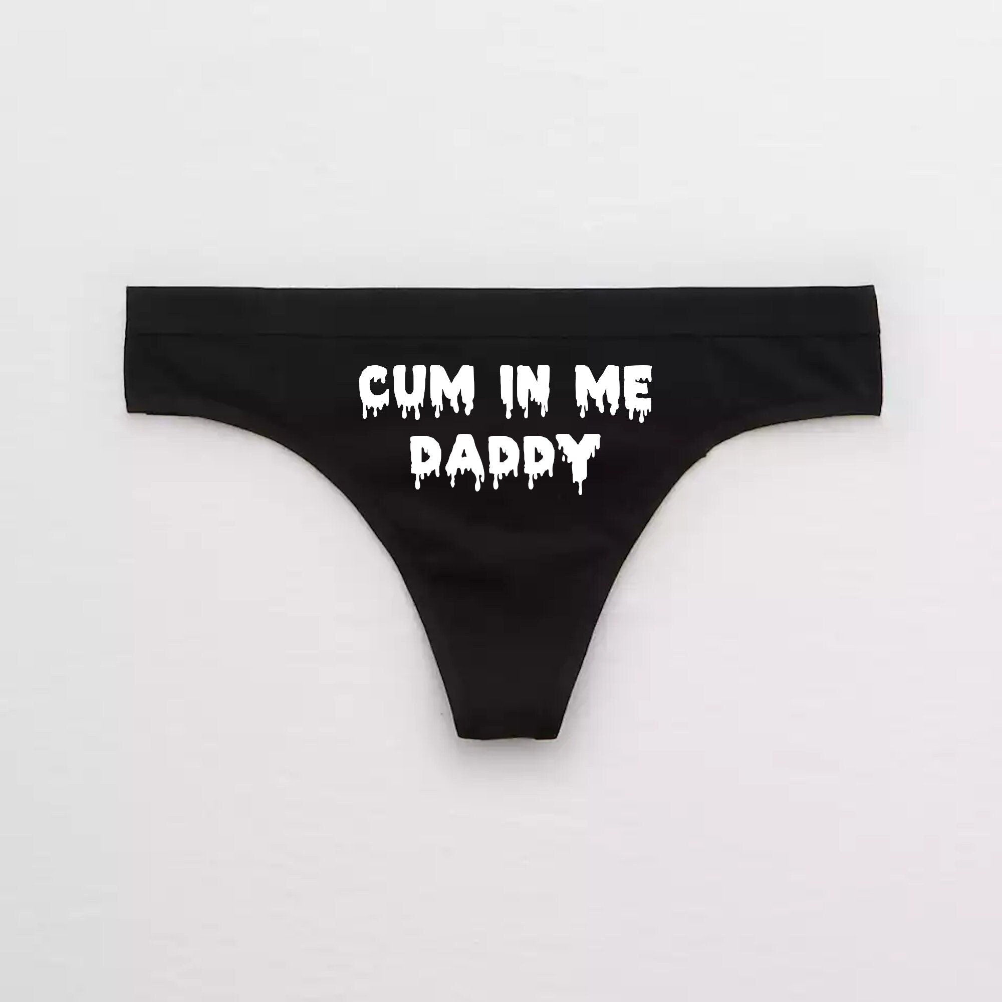 Cum In Me Daddy Drip Thong – Celestial Red Shop