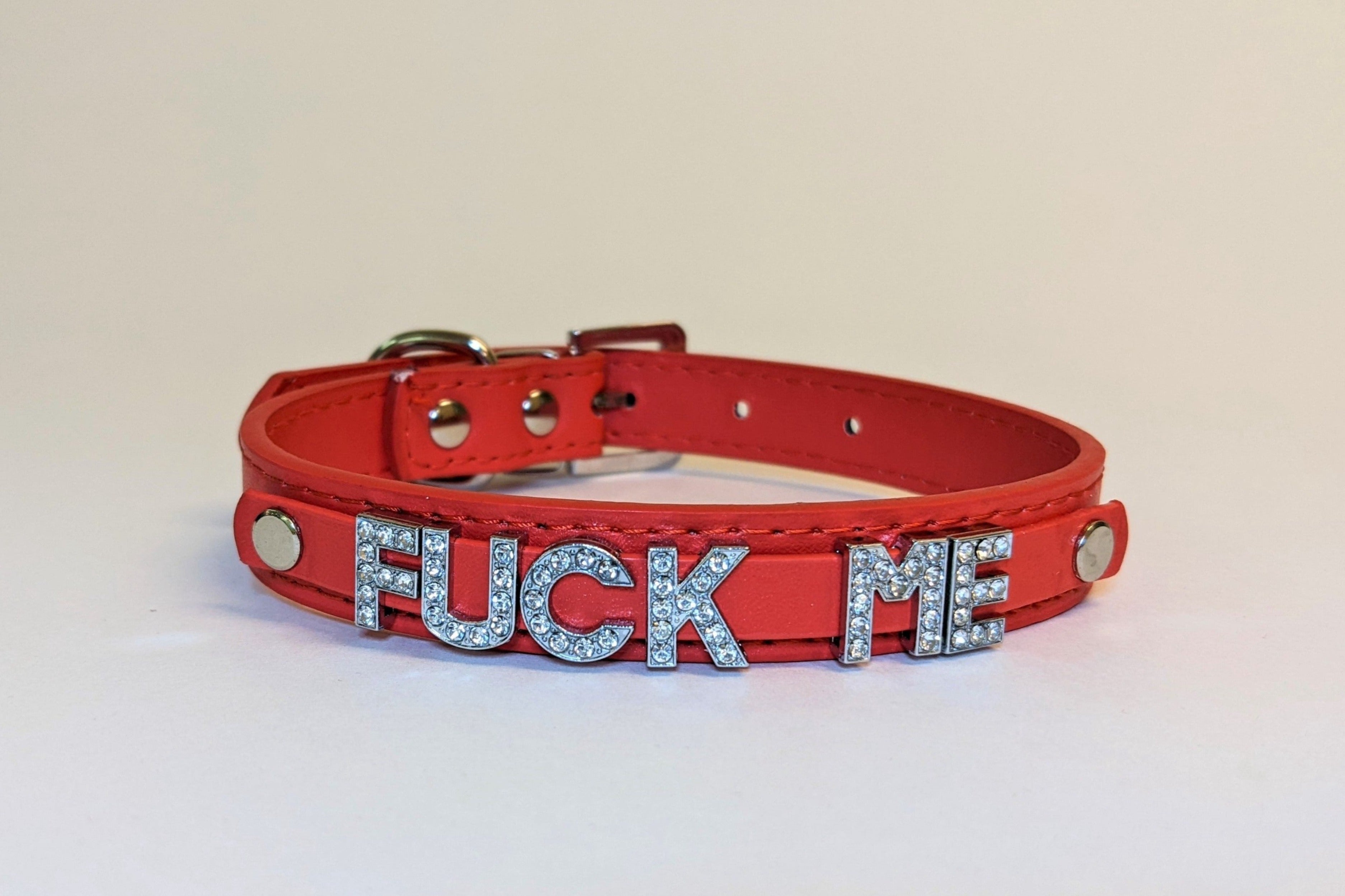Fuck Me Collar Celestial Red Shop