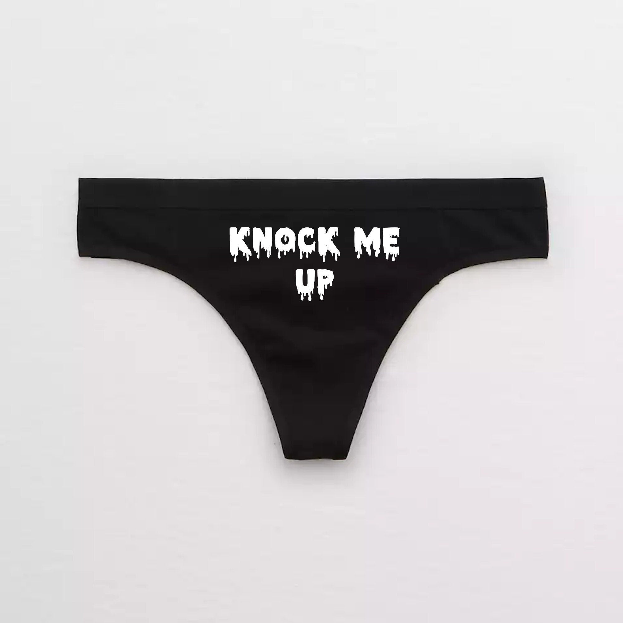 Knock Me Up Thong – Celestial Red Shop